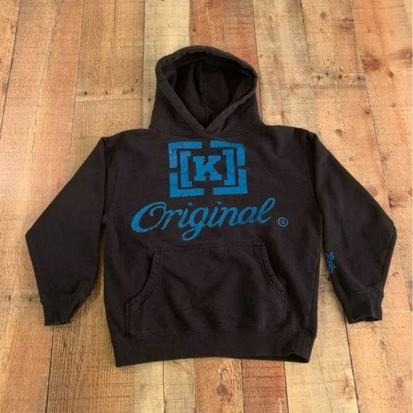 Krew | Shirts | Krew Black Pullover Graphic Hoodie Mens Small | Poshmark